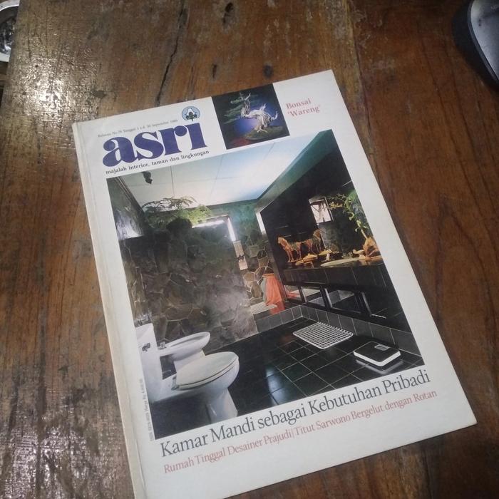 Jual MAJALAH ASRI MAJALAH INTERIOR TAMAN DAN LINGKUNGAN EDISI 30 SEP ...