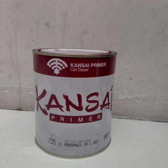 Jual Kansai Primer Cat Dasar Besi/Cat Meni Kayu Kansai 1 kg Light Grey ...
