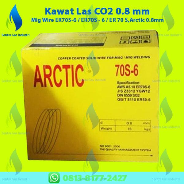 Jual Kawat Las CO2 0.8/Mig Wire ER70S-6 / ER70S - 6 / ER 70 S,Arctic 0.8mm - Kota Bekasi ...