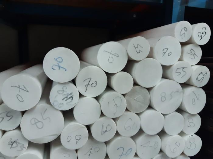 Jual Teflon as rod dia 50 mm x 1 meter / ptfe batang 50 mm - Jakarta ...