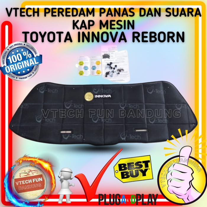 Jual Peredam Panas Dan Suara Kap Mesin Toyota Innova Reborn 2022 Hitam ...