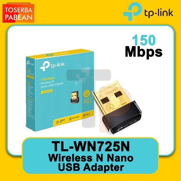 Jual TP-LINK TL-WN725 N USB Wireless Adapter Receiver Penerima Wifi WN ...
