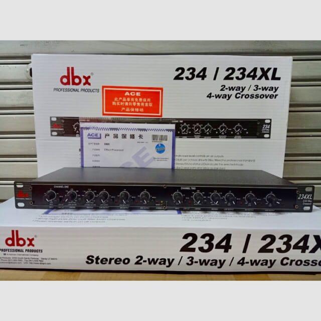 Jual dbx 234 xl / dbx 234xl 3 way crossover dbx234xl crosofer aktif - Jakarta Barat ...