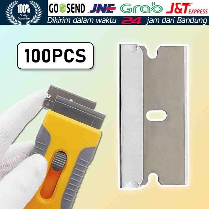 Jual Mata Pisau Refill 100Pc Cutter Scraper Kape|Scrapper Replacement ...