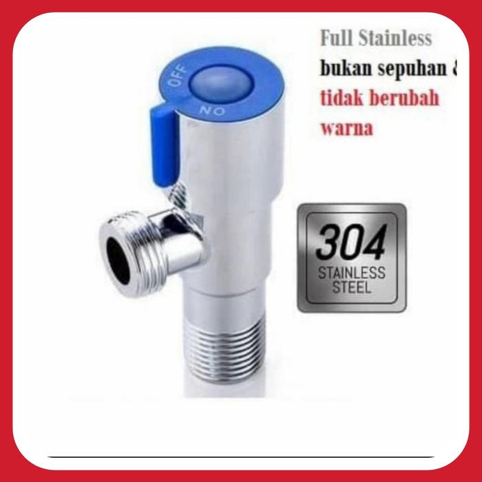 Promo Stop Kran Jet Shower Ukuran 1/2 inch Keran Murah Berkualitas Sus ...