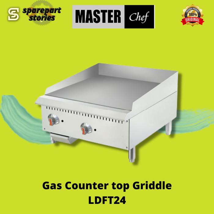 Jual Masterchef Gas Counter Top Griddles LDFT 24/ Gas Grill Plate 2 ...