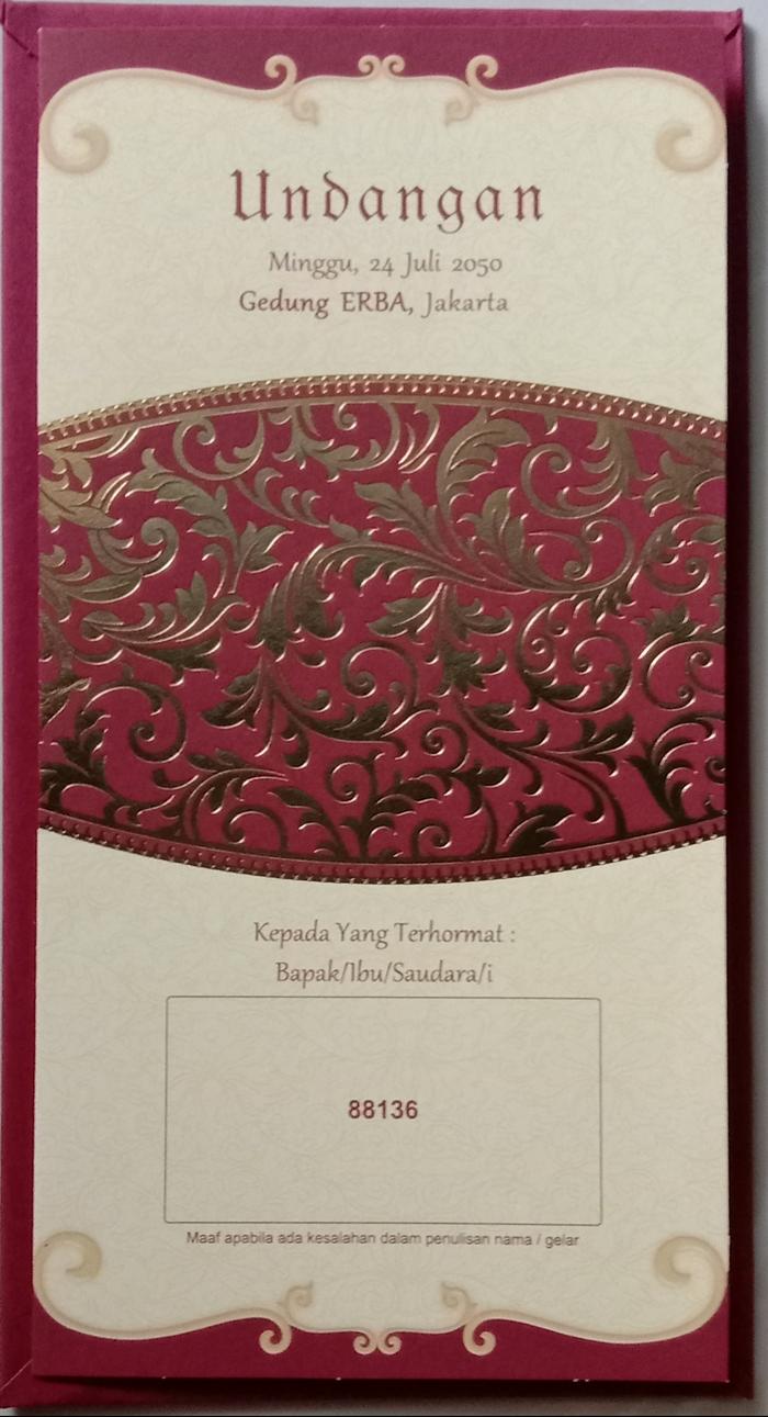 Jual Blangko Undangan Pernikahan ERA BARU / ERBA HC-88136 SET Harga ...