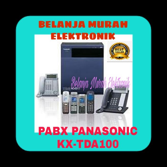 Jual PANASONIC PABX KX-TDA 100 ( Kapasitas 8 Line, 40 Extension ...