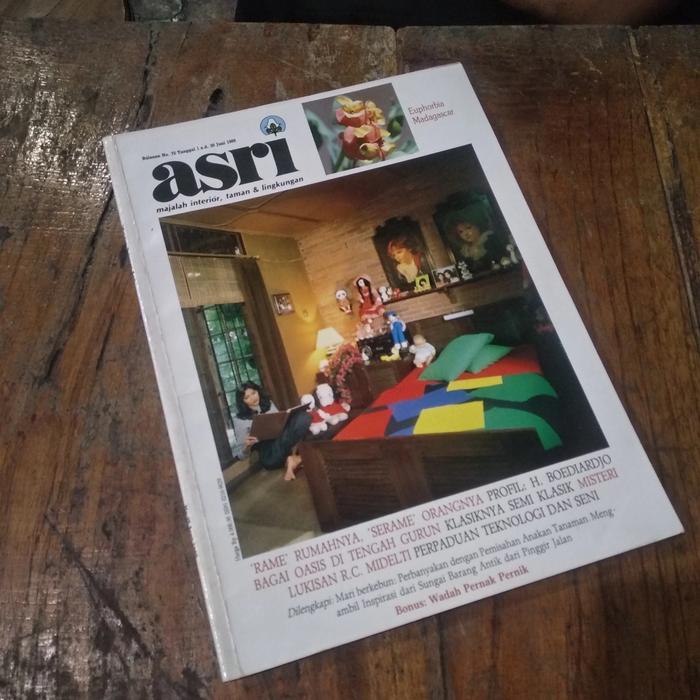 Jual MAJALAH ASRI MAJALAH INTERIOR TAMAN DAN LINGKUNGAN EDISI 30 JUNI ...