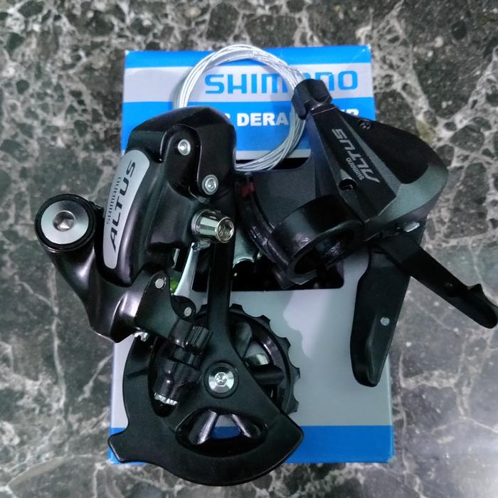 Jual Groupset Shimano Altus M310 9 Speed with Sprocket 9 Speed Original ...