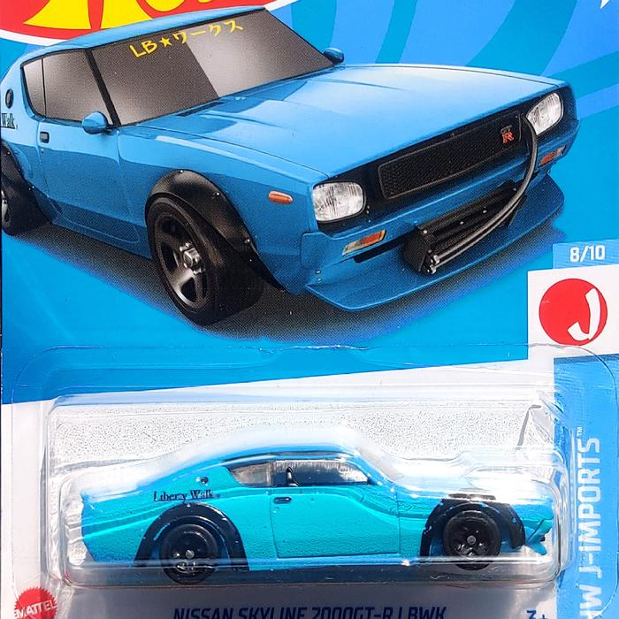 Promo HOTWHEELS NISSAN SKYLINE 2000GT-R LBWK 2022 BIRU - LIBERTY WALK ...