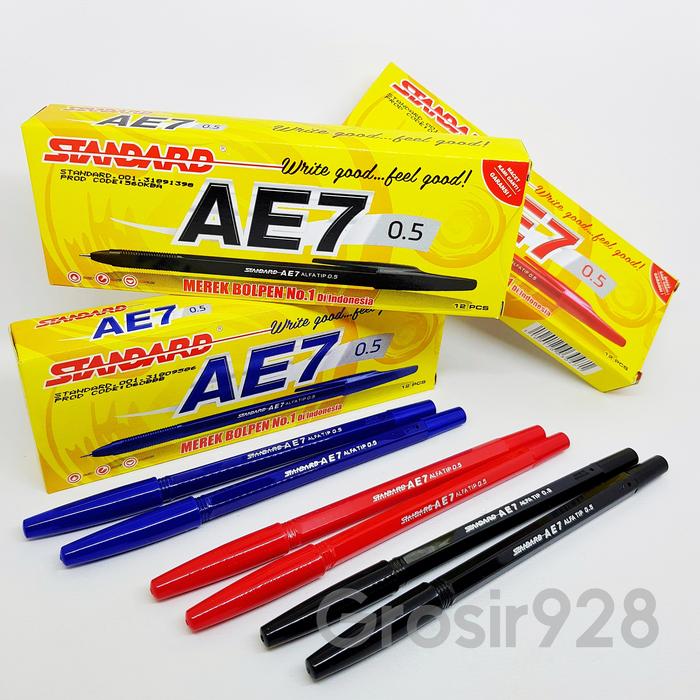 Jual Pulpen / Bolpen / Bolpoin / Ballpoint Standard AE7 / AE-7 - Jakarta Timur - Grosir928 ...
