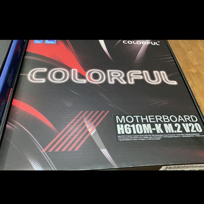 Jual Motherboard Colorful H610M-K M.2 V20 LGA1700/ H610/ DDR4/ USB3.2 ...