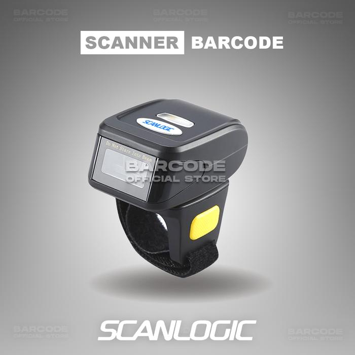 Promo Scanner Barcode Ring Finger Scanlogic RX-3 2D Bluetooth Cicil 0% ...