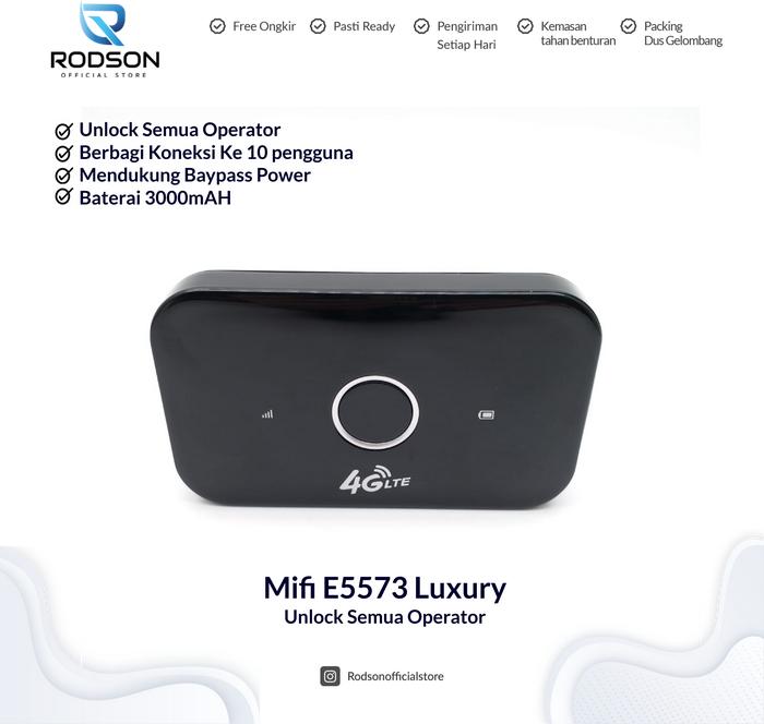 Jual Modem Wifi E5573 E5573c 300mbps Mifi 4g Lte Unlock All Operator Di Seller Kingyo ...