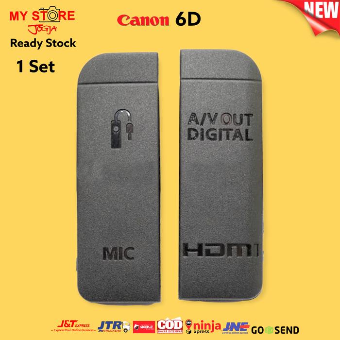 Jual Karet Tutup Rubber Door Side Cover Port Hdmi Usb Av Mic Canon Eos ...