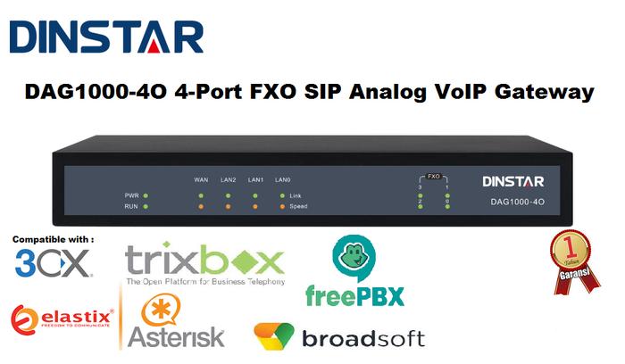 Jual DINSTAR DAG1000-4O 4-Port FXO SIP Analog VoIP Gateway - Jakarta Pusat - msb-networking ...