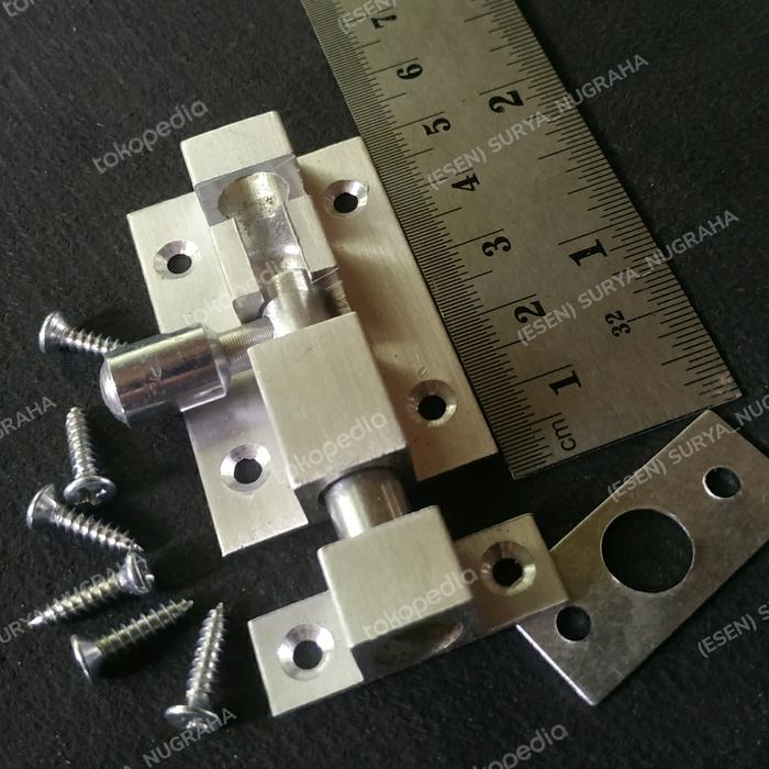 Jual Grendel Pintu / Jendela Aluminium Panjang 2 inc / 5 cm - Kab. Pati ...