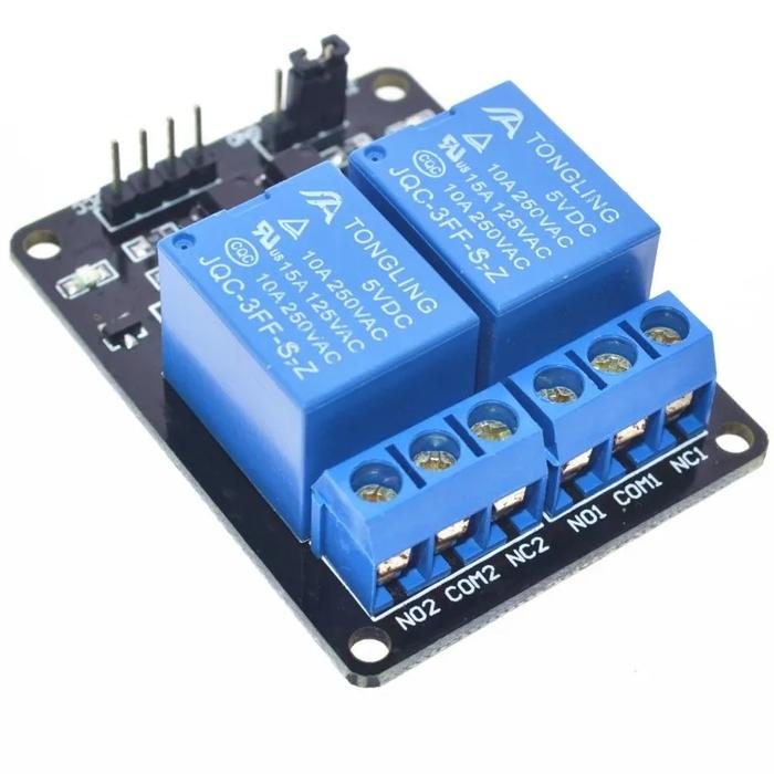 Jual Module Relay 2 Channel 5V Arduino (Opto Coupler Isolated) Home ...