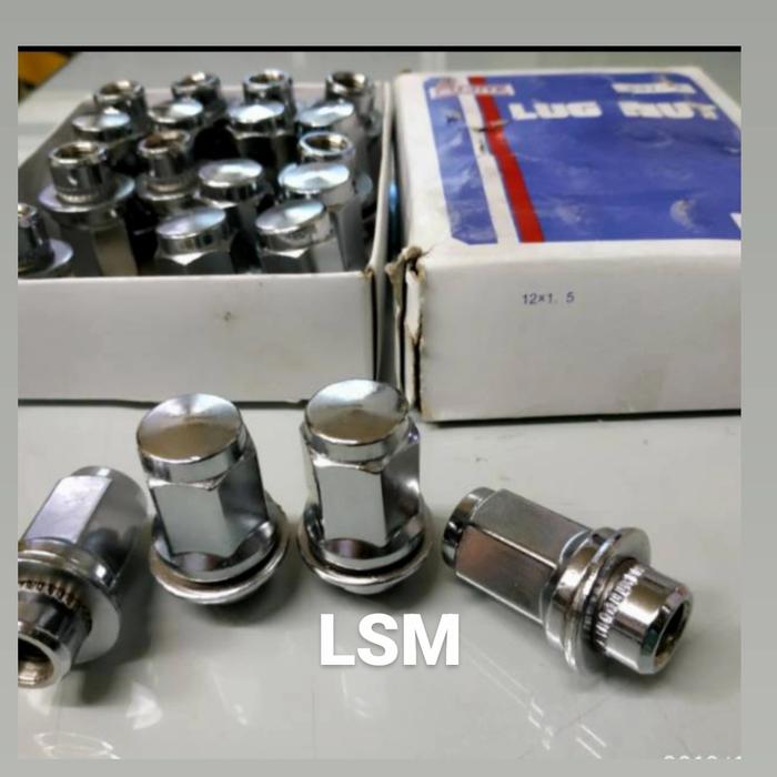 Jual mur roda mur racing nut racing innova hilux fortuner harga per pc ...