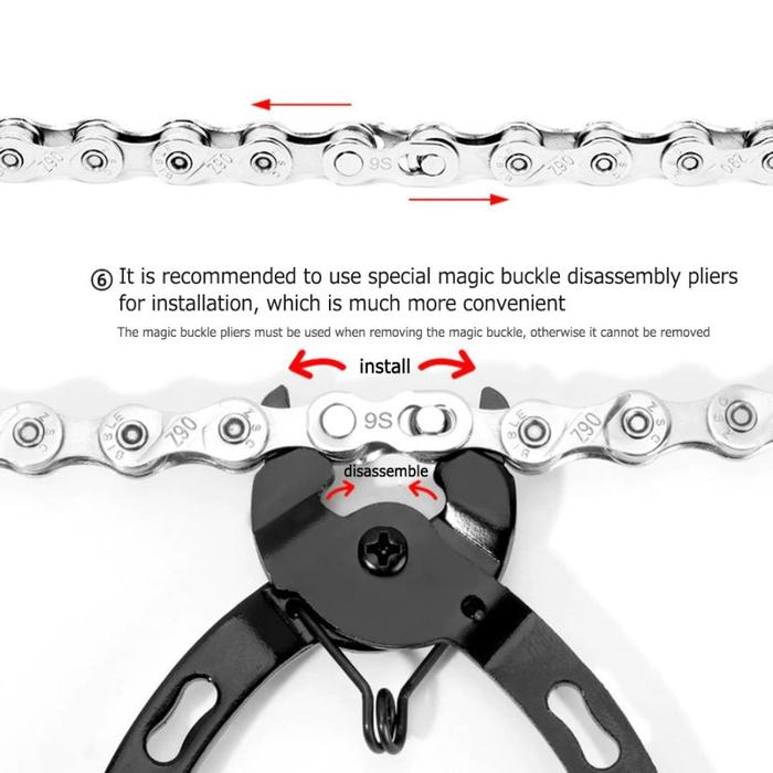Jual Toopre Alat Pembuka Missing Link Remover + 3 Set Sambungan Rantai ...