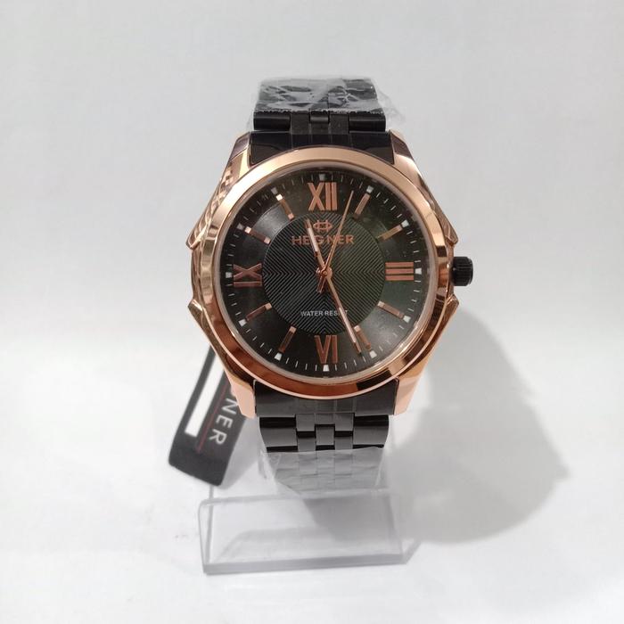 Jual JAM TANGAN PRIA HEGNER 8001 ORIGINAL GARANSI RESMI 1 TAHUN - GOLD ...