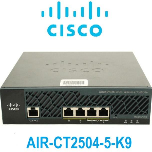 Jual Router Cisco AIR-CT2504-5-K9 Wireless Controller with 5 AP License ...