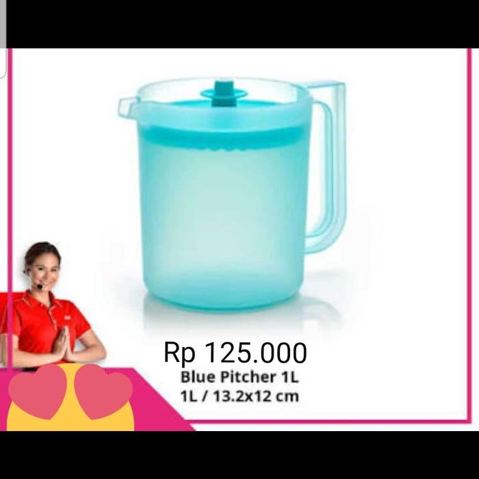 Jual Tupperware pitcher, slimeline, beverage buddy, fridge jug - Tutup ...