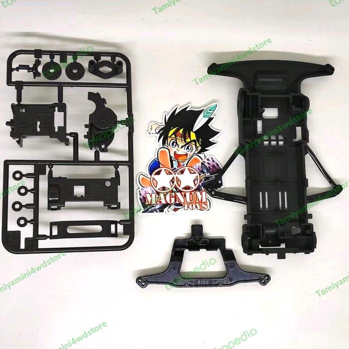 Jual Rep Tamiya Super FM Carbon Reinforced Chassis Set /Project D ...