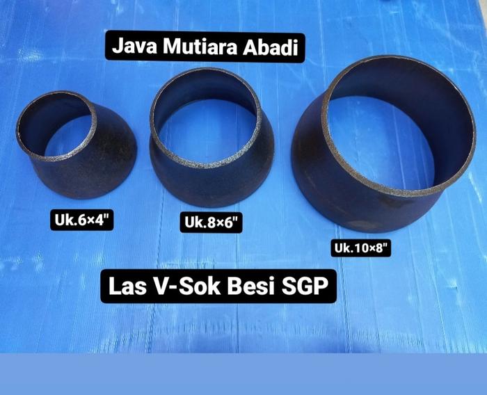 Jual Reducer Las Besi SGP 6" x 4" inch/Las V-sok besi SGP - Jakarta ...