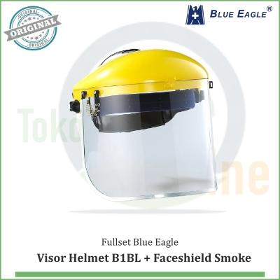 Jual Helm Visor Blue Eagle B1YE + Faceshield Clear / Visor Helmet - B1YE + FC 48 - Jakarta Barat ...