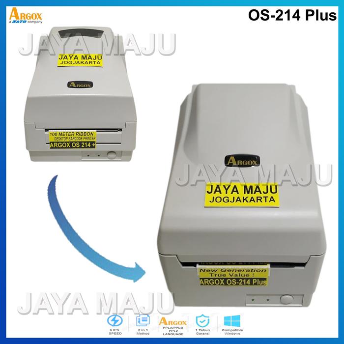 Jual BARCODE PRINTER ARGOX OS-214 PLUS - PRINTER LABEL ARGOX OS-214 ...