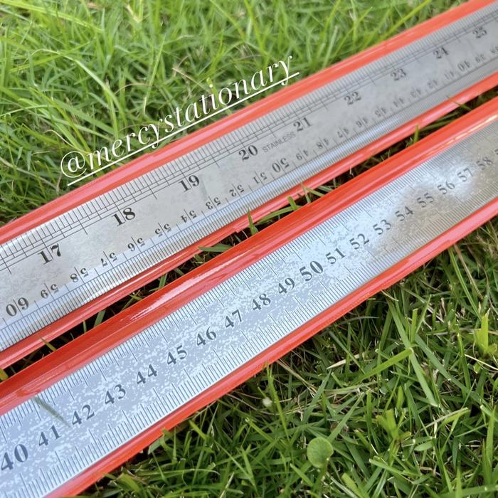 Jual Penggaris Besi 100 Cm / Stainless Steel Ruler 100 Cm - Yoeker Di Seller Velvet Store ...