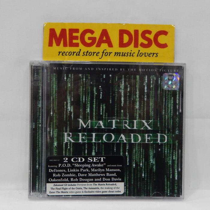 Jual CD Various Artists – The Matrix Reloaded 2CD OST Soundtrack Music ...