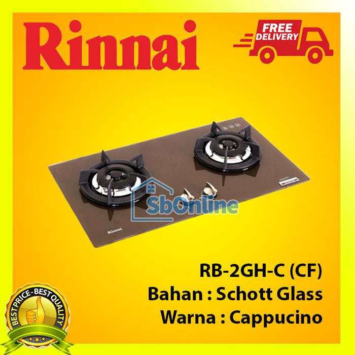 Jual RINNAI Kompor Tanam 2 Tungku - RB 2GH C (CF) - Kota Semarang - Springbed Online | Tokopedia