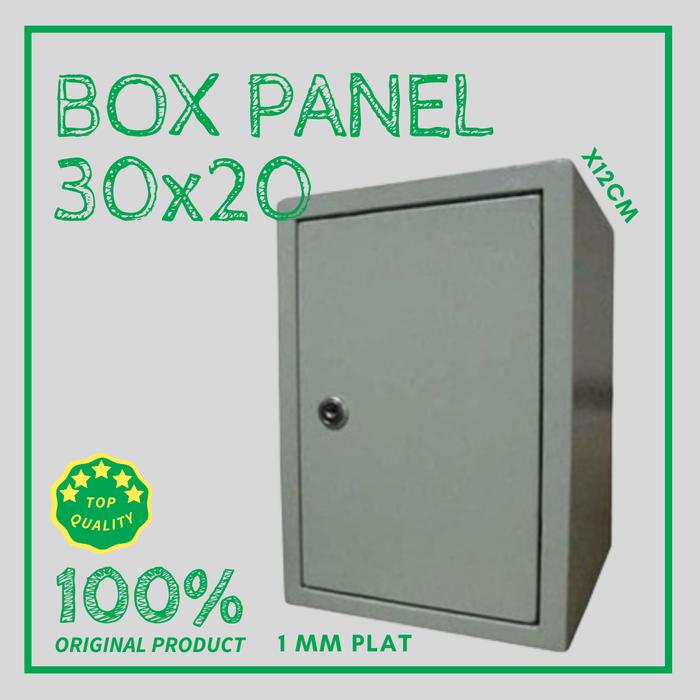 Jual Box panel listrik ukuran 30x20x12 / box panel indoor Ukuran ...