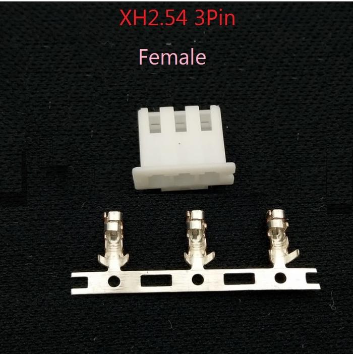 Jual Housing Konektor Connector JST XH2.54 3Pin Male Female For lipo 2S - Male - Kab. Bekasi ...