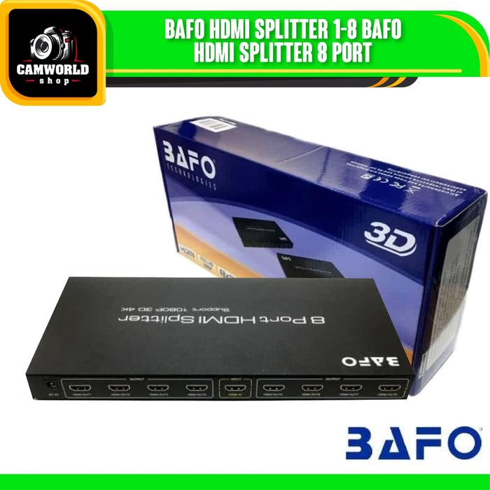 Jual BAFO HDMI Splitter 1-8 Port BAFO / HDMI Splitter 8 Port - Jakarta ... Jual BAFO HDMI Splitter 1-8 Port BAFO / HDMI Splitter 8 Port - Jakarta ...