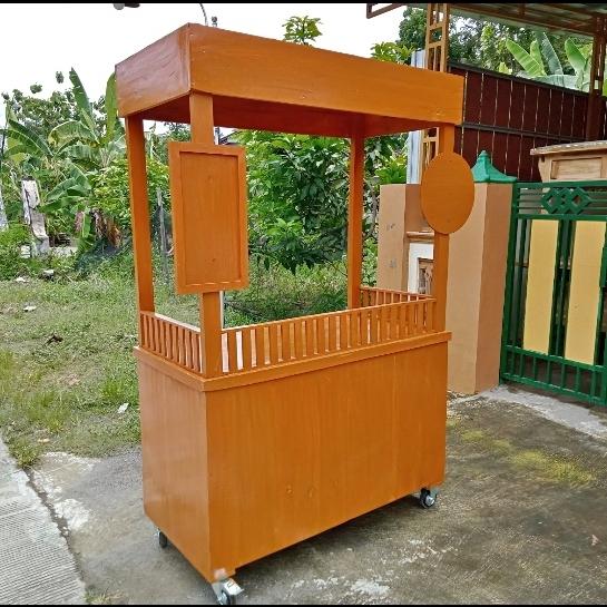 Jual Gerobak booth minuman thai tea boba - Kab. Klaten - Gerobakkayu ...