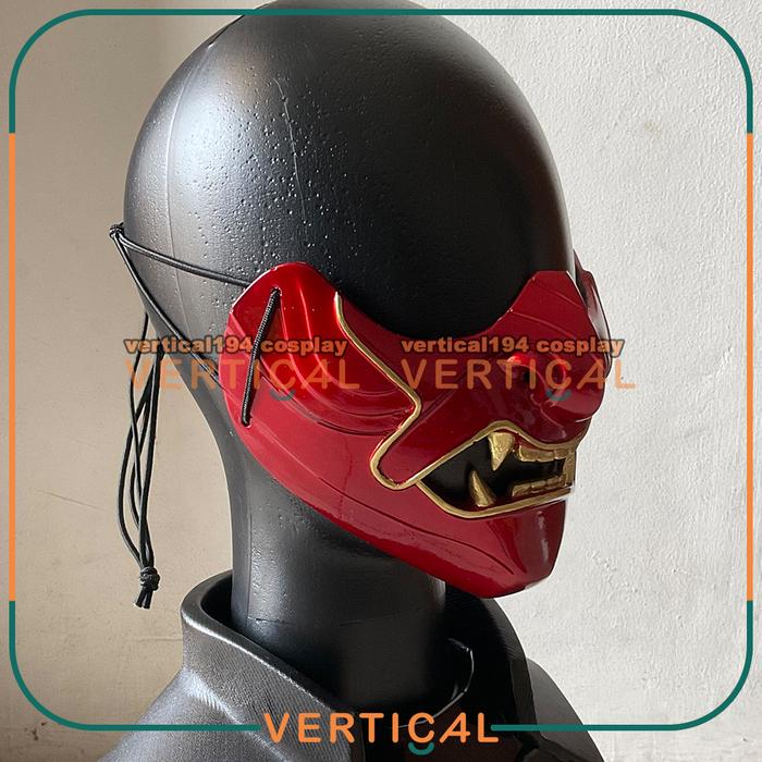 Jual Cosplay Ghost Of Tsushima Mask Topeng Jin Sakai Oni Jepang Samurai ...