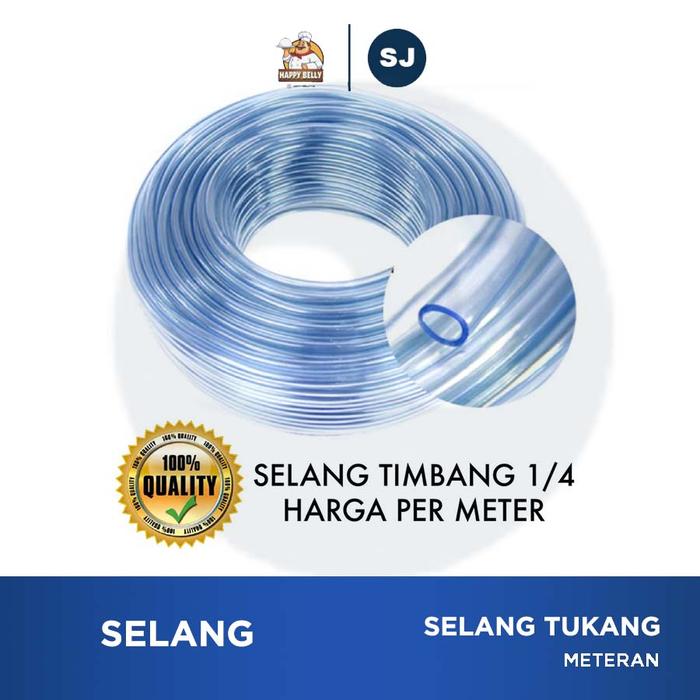 Jual SELANG AIR 1/4 INCH/ SELANG TIMBANG/ SELANG WATERPASS TUKANG PER METER - Kota Medan - SJ ...