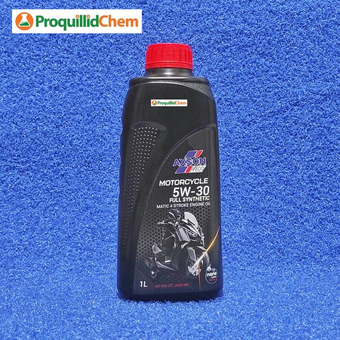 Jual AXSON FULLY SYNTHETIC OIL 5W30 OLI MESIN MOTOR MATIC 4 T STROKE 5W ...
