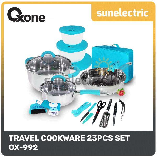 Jual Oxone OX-992 Panci Oxone 23Pcs Travel Cookware Kitchen Tool ...