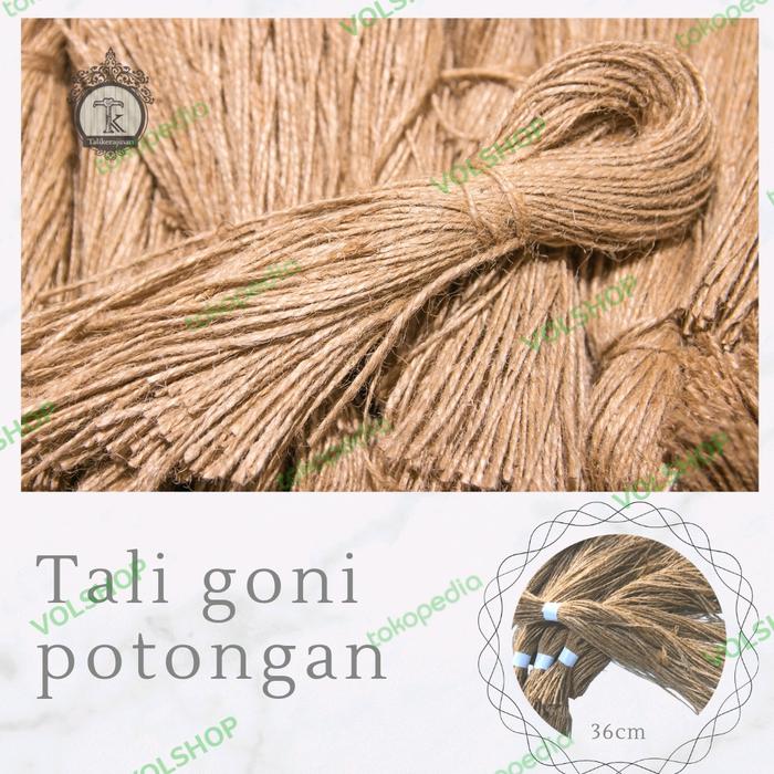 Jual TALI GONI TALI HAMPERS HANGTAG CUSTOM UKURAN TALI RAMI SERAT ALAM ...