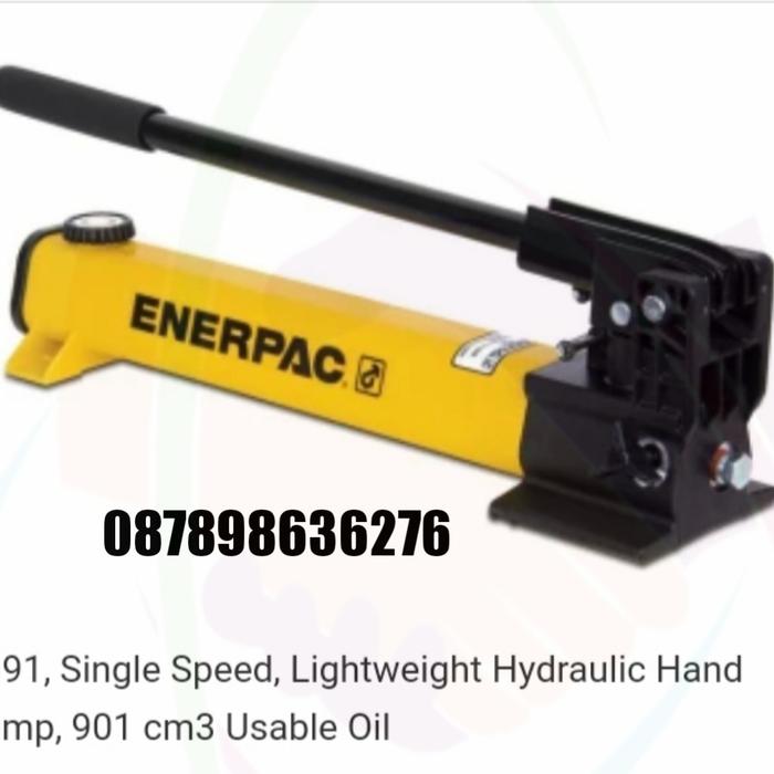 Jual HYDRAULIC HAND PUMP ENERPAC,SINGLE SPEED P-391,psi 10.000 ...