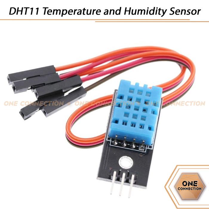 Jual DHT11 Temperature and Humidity Sensor Module Detektor Suhu ...