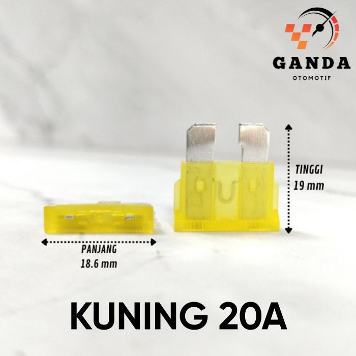 Jual FUSE DX BESAR 10A 15A 20A 25A 30A - SEKRING TUSUK / TANCAP BESAR ...