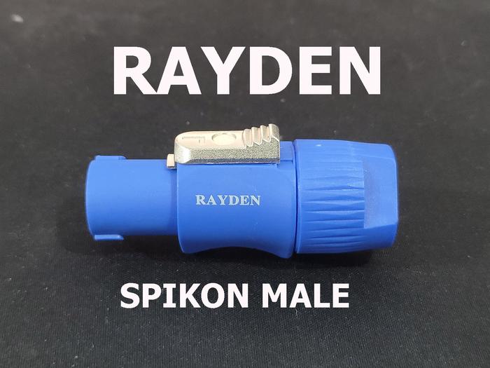 Jual Jack Spikon RAYDEN male biru original Jec Jeck Jek Speakon speaker ...