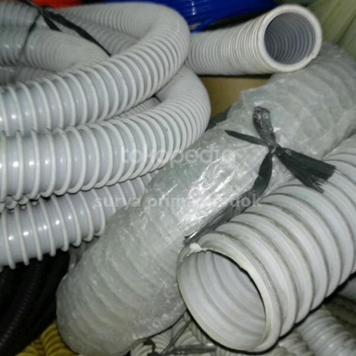 Jual selang flexible vacum udara 4"pvc duct hose hisap udara serbuk ...