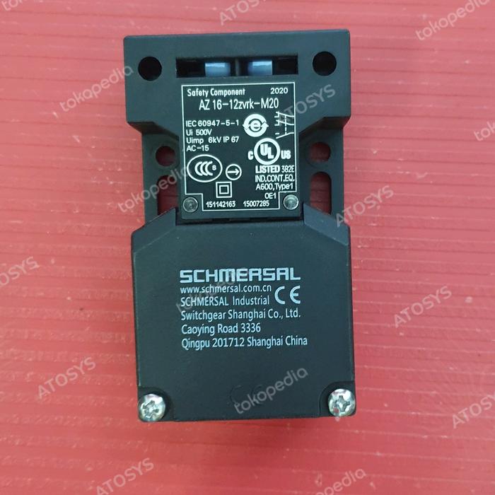 Jual Safety switch SCHMERSAL AZ16-12zvrk-M20 - Kota Surabaya - ATOSYS ...